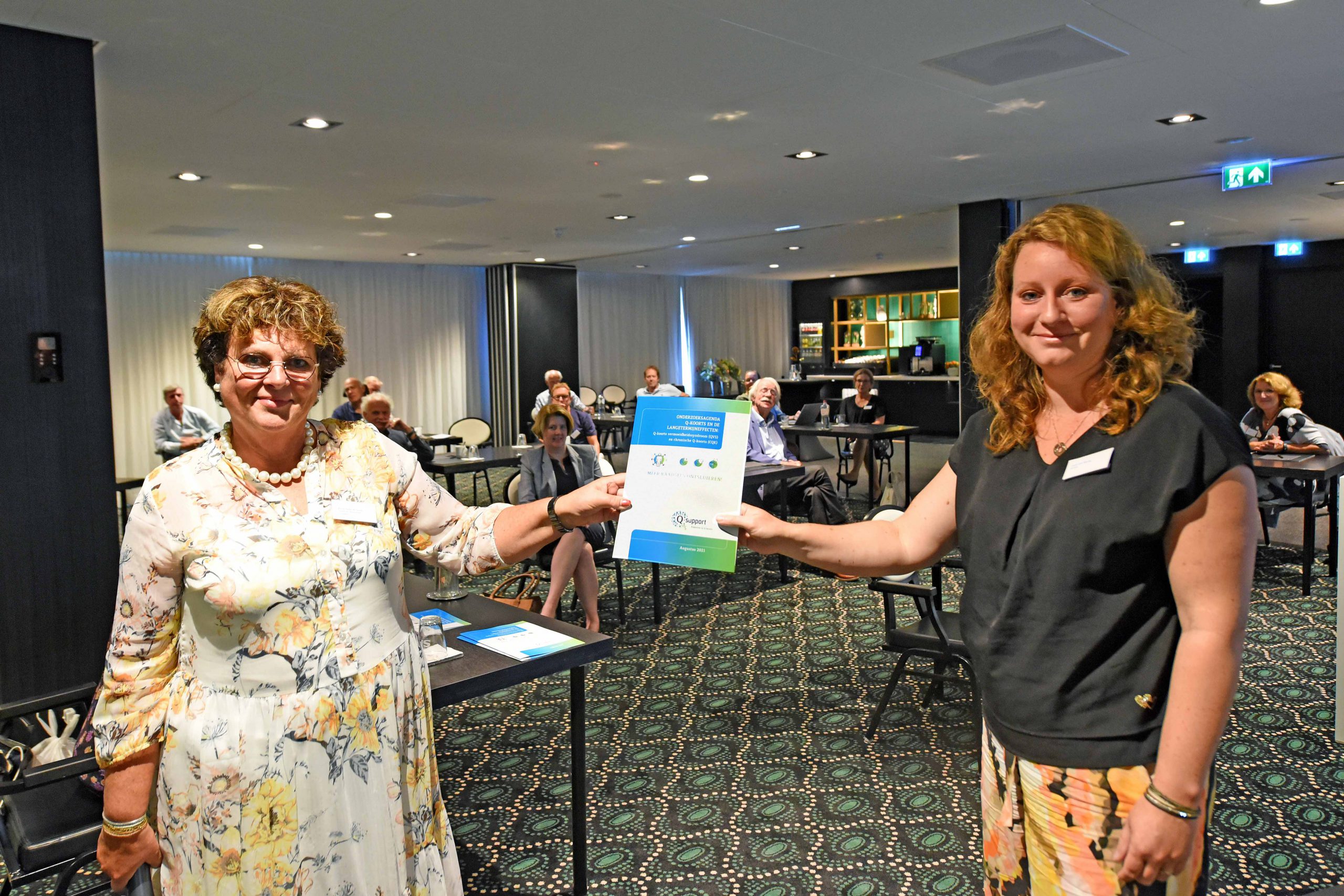 Aanbieden onderzoeksagenda Q-koorts - Q-support